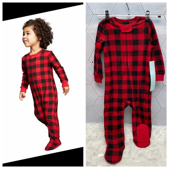 Eddie Bauer | One Pieces | One Piece Holiday Sleeper For Toddlers Red ...